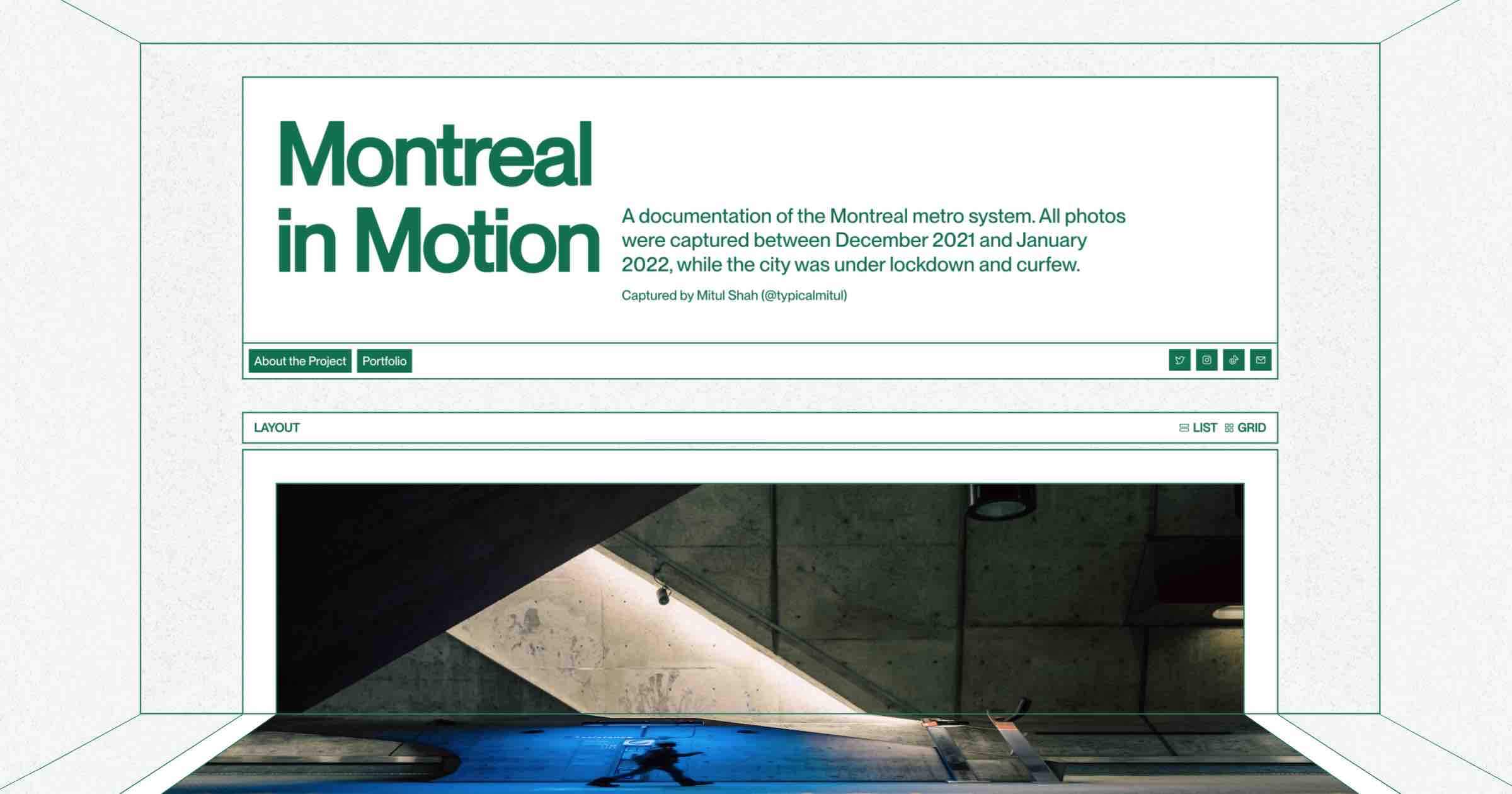 Montreal in Motion | Typical Mitul